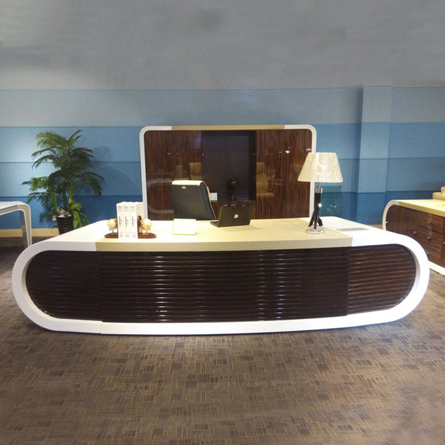 High tech executive office desk wooden european style office desk